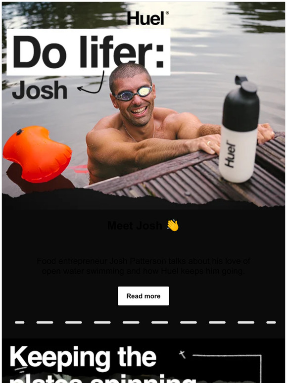 Huel: Meet Josh: a real life Hueligan. | Milled