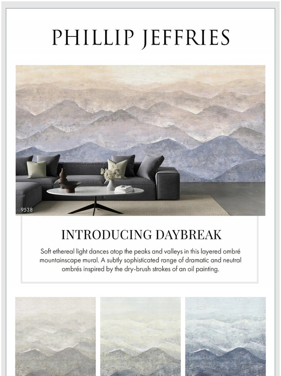 Phillip Jeffries: Introducing A New Landscape Mural to Love | Milled