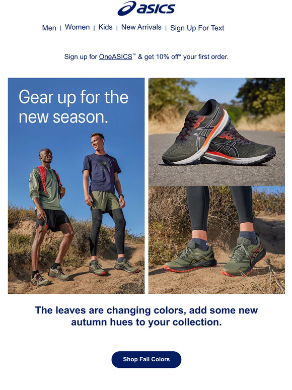 ASICS: New colors to “fall” for. | Milled