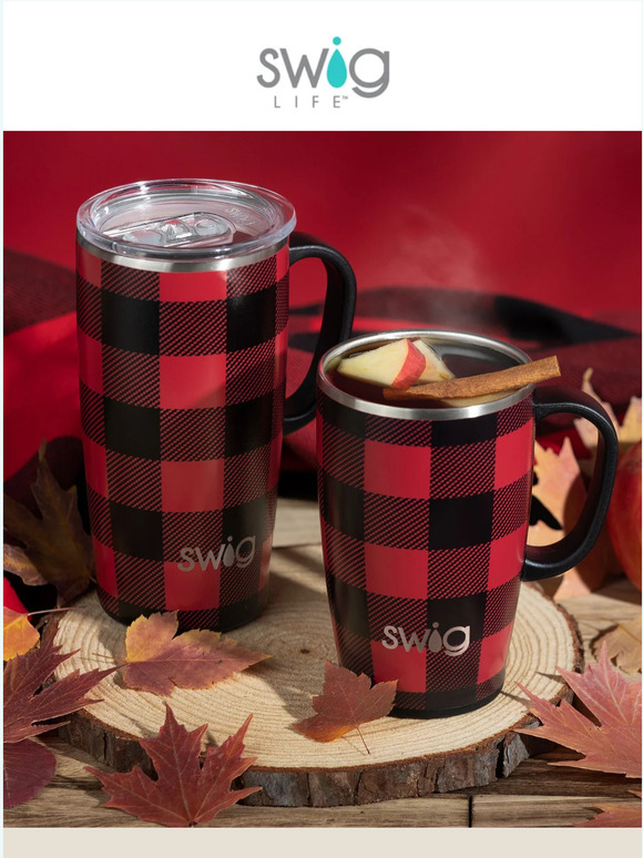 Swig Life: Sip on Fall With Buffalo Plaid | Milled