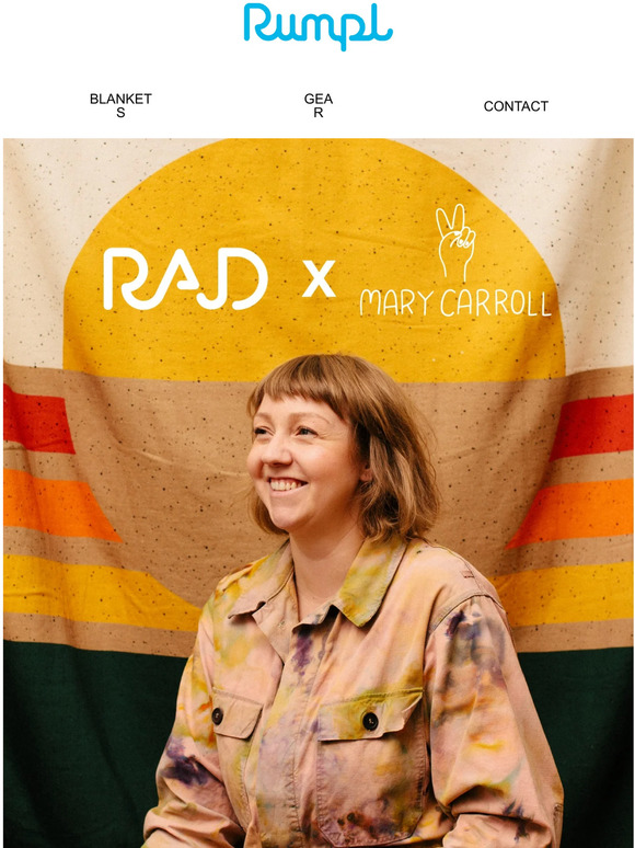 Rumpl: Limited Edition: RAD x Mary Carroll | Milled