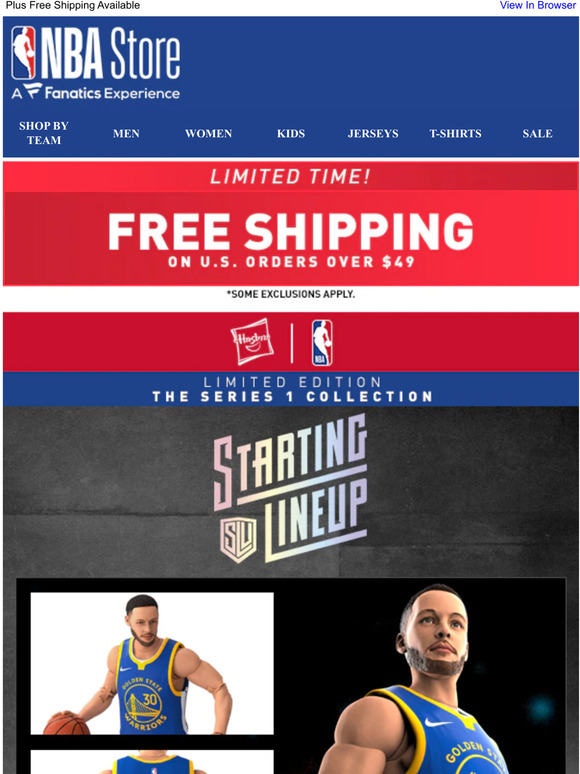 NBA Store: JUST DROPPED | Limited Edition Hasbro Starting Lineup ...