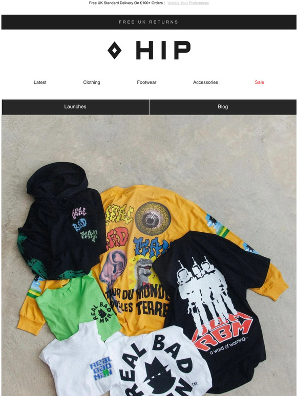 The Hip Store: New Seasonal Graphics For AW22 At HIP | Milled