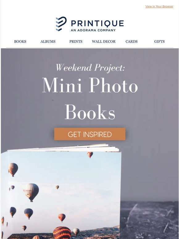 Printique: 10 Must-Try Mini Photo Book Projects | Milled
