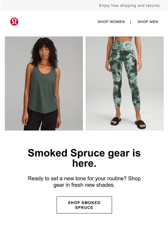 lululemon: Smoked Spruce is on the move | Milled