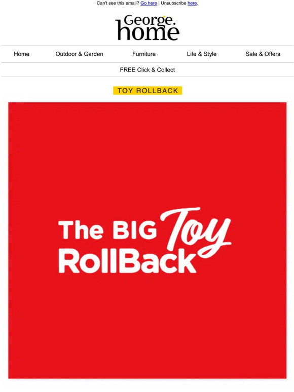 Asda George: Big Toy Rollback & top-tier brands. 🤩 | Milled