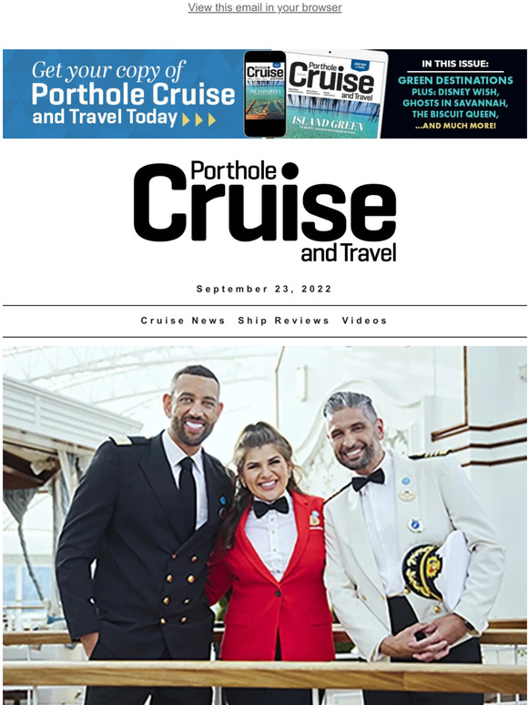 Porthole Cruise: Popular Cruise Director Matt Mitcham Makes His Return ...