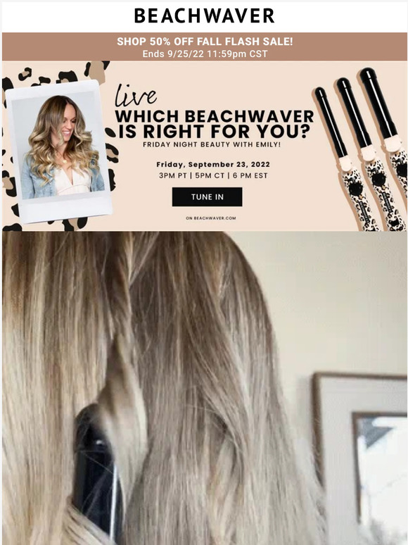Beachwaver: Which Beachwaver barrel size is right for you?! 🐆 | Milled