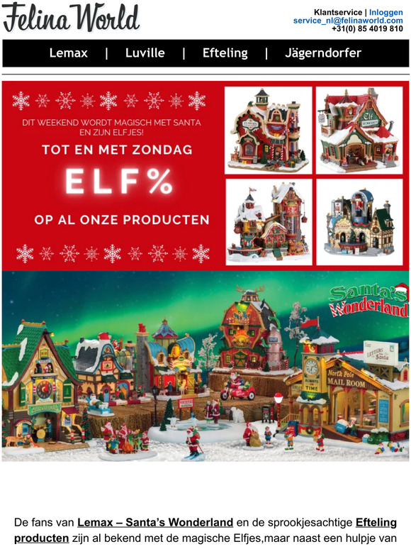 Felina World: Elf is het geluksgetal dit weekend!! | Milled