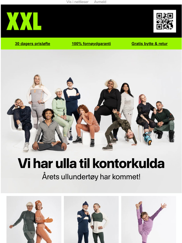 xxl.dk: 🥶 19 grader på jobben? Årets ullundertøy har kommet! 🤩 | Milled