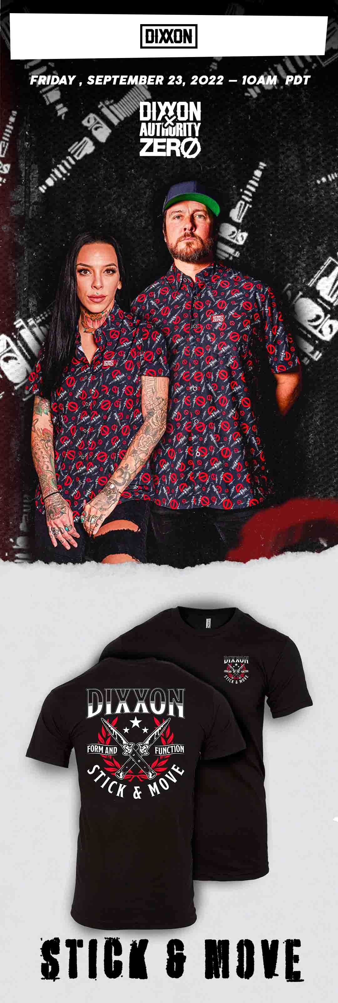 Dixxon Flannel Co.: Authority Zero X Dixxon | Milled