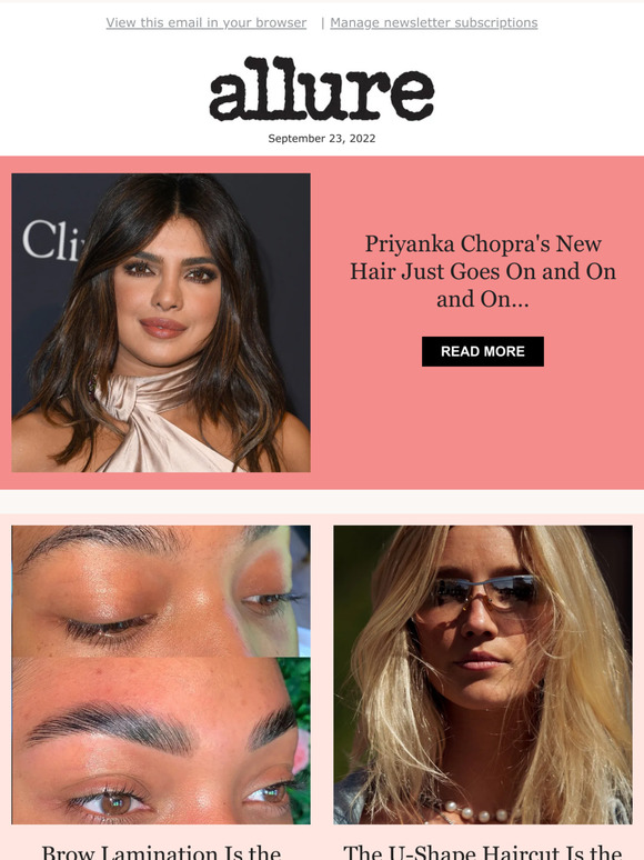 Allure Beauty Box: The U-Shape Haircut Is the Stylist Trick to Making ...