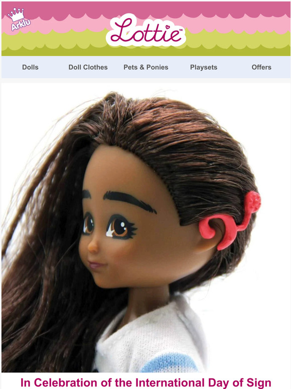 Lottie Dolls: Lottie Dolls celebrating the International Day of Sign ...