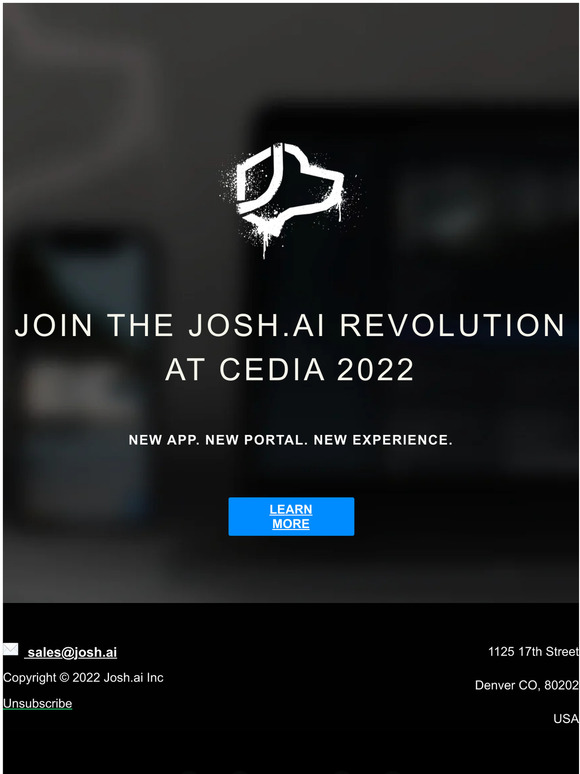 Josh.ai: Join the Josh.ai Revolution at CEDIA 2022📲 | Milled