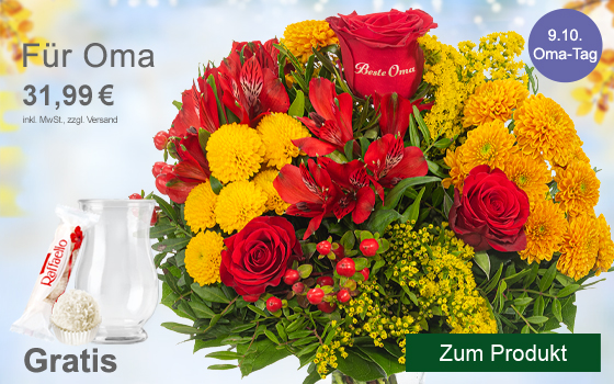 Flora Prima: Bringen Sie Augen zum Strahlen mit einem herrlichen Blumenstrauß und 2 Gratis ...