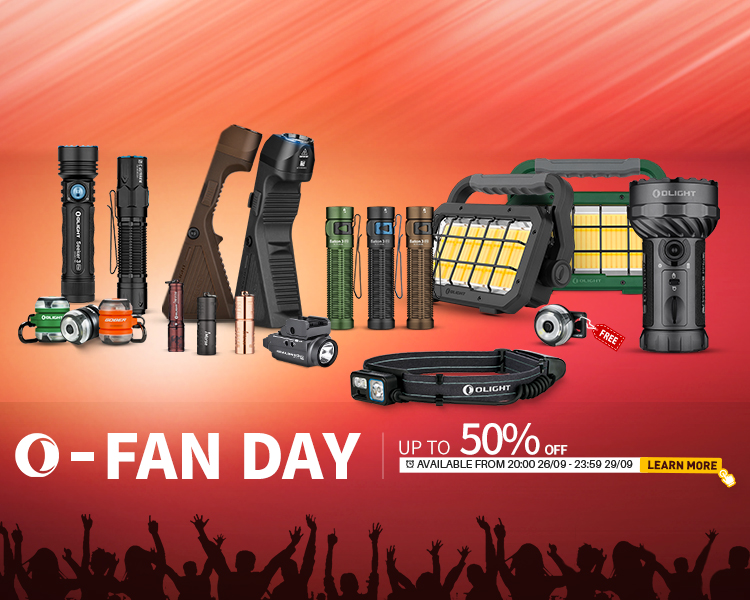 Olight: Come and spin the O-Fan day Big Wheel! | Milled