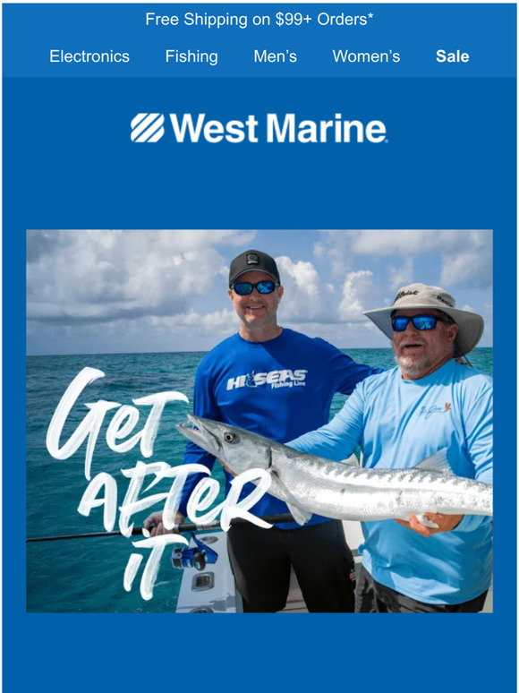 West Marine: Save on the biggest names in fishing! | Milled