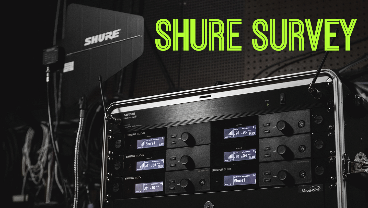 Shure: Shure Update Utility Survey | Milled