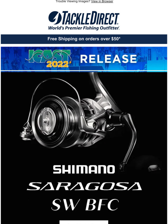 Tackle Direct: 🐟⚡ Upgrade Your Sailfish Game, Shimano Saragosa BFC is ...