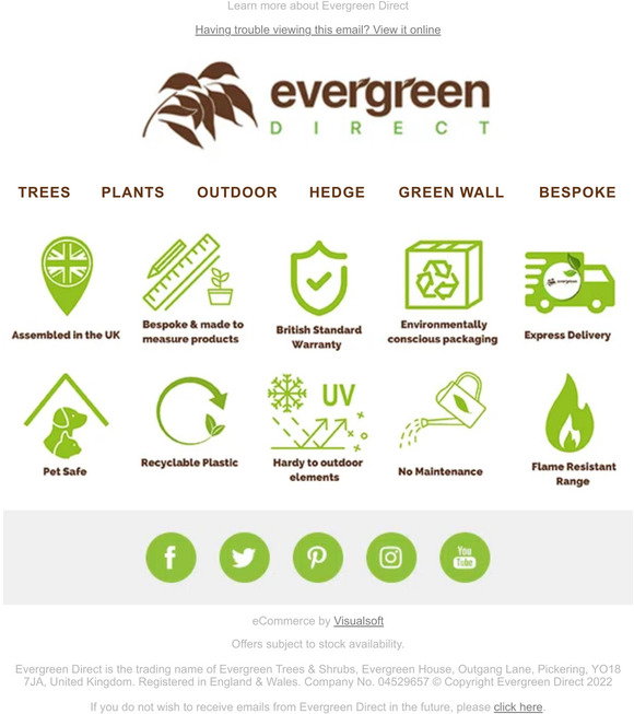 Evergreen Direct: Can we help you —? | Milled