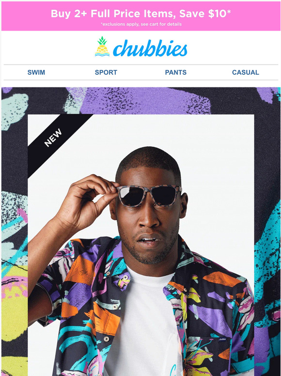 Chubbies: NEW FRIDAY SHIRTS | Milled