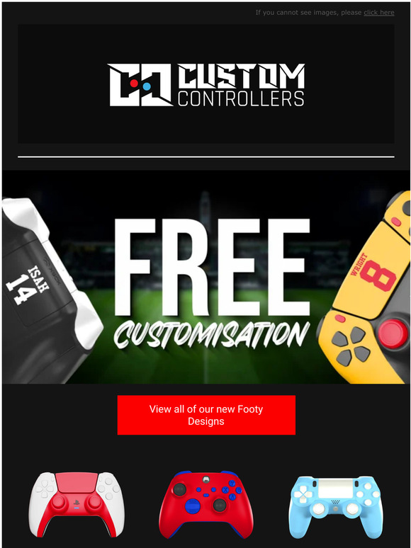 Custom Controllers: ⚽️ Represent your favourite team | Milled