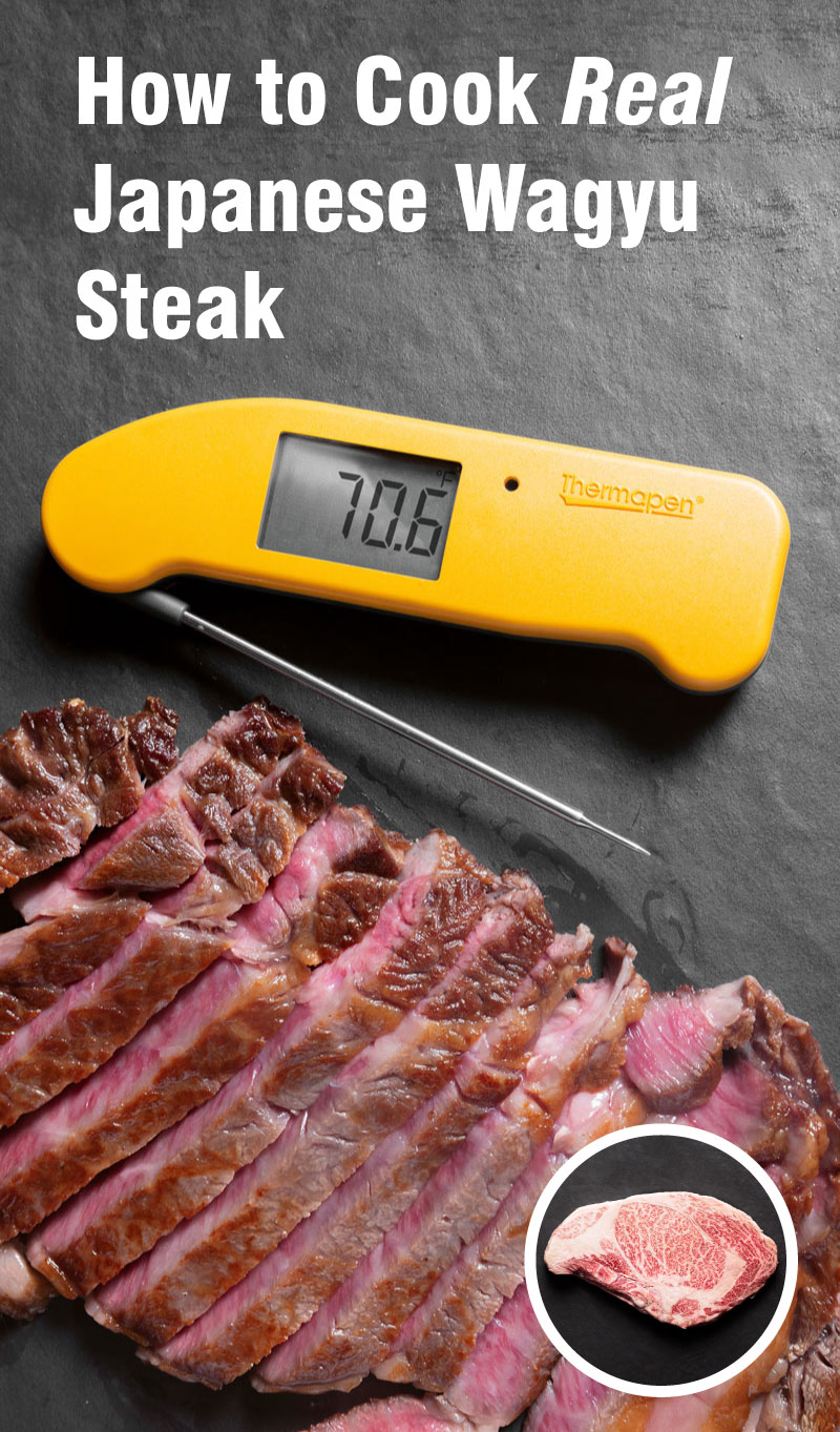 ThermoWorks: How to Cook Japanese A5 Wagyu Steak | Milled