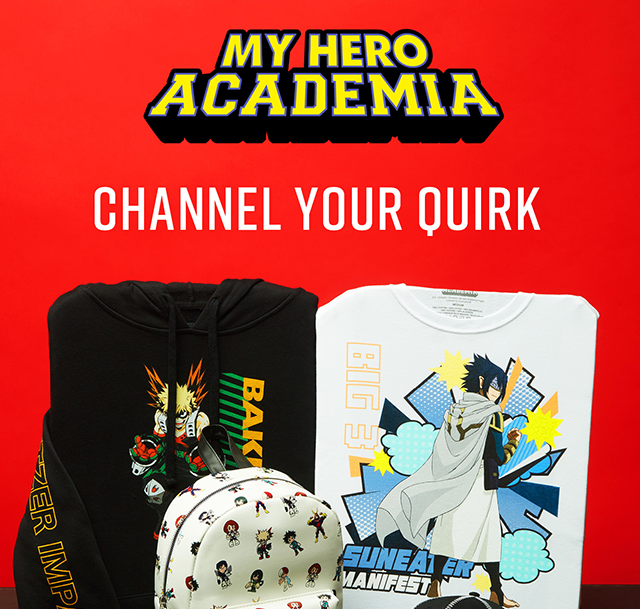 Hot Topic: Start your hero training with My Hero Academia gear 💥 | Milled
