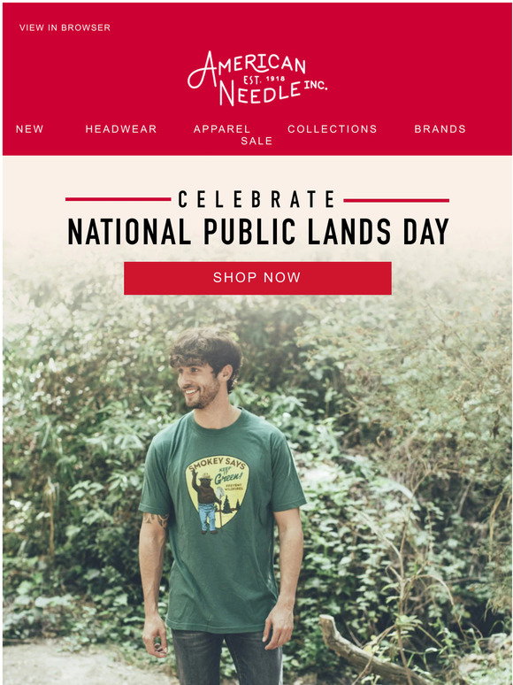 American Needle: Explore our Lands 🌲 National Public Lands Day | Milled