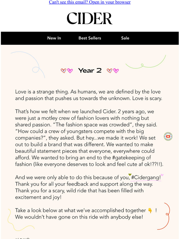 Cider: We are turning 2! 🎂 🎉 | Milled