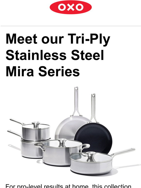 OXO: Meet your new favorite stainless steel cookware | Milled