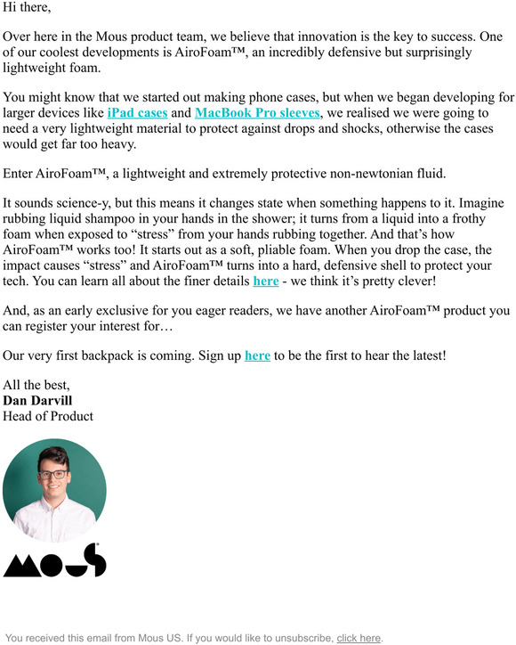 Mous: All about AiroFoam™ - our ultra-protective, impact absorbing tech ...