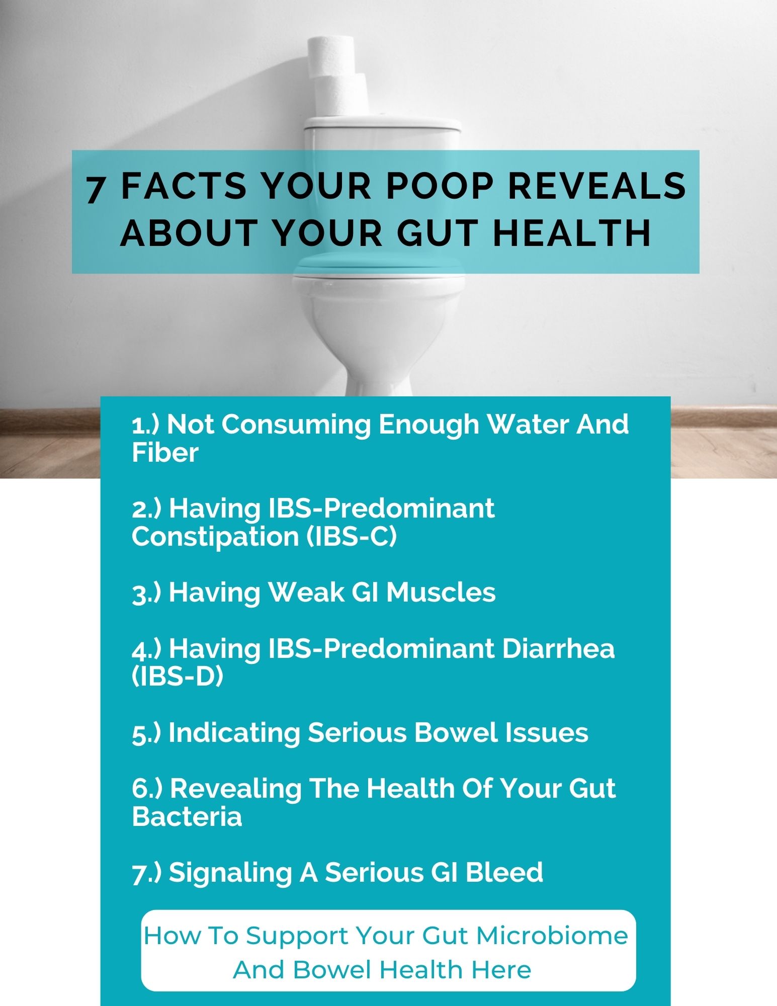 Microbiome Plus: 7 Facts Your Poop Reveals About Your Gut Health | Milled