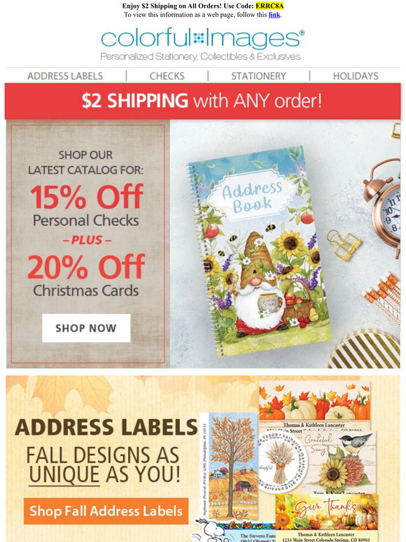 Colorful Images: Take a peek at our new catalog & ship it all for $2 ...