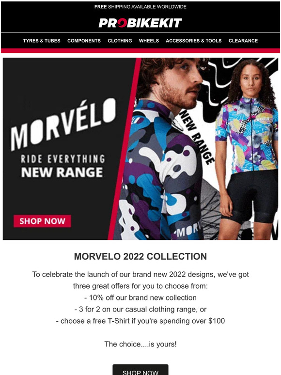 ProBikeKit: EXCLUSIVE BRAND NEW CLOTHING FROM MORVELO | Milled