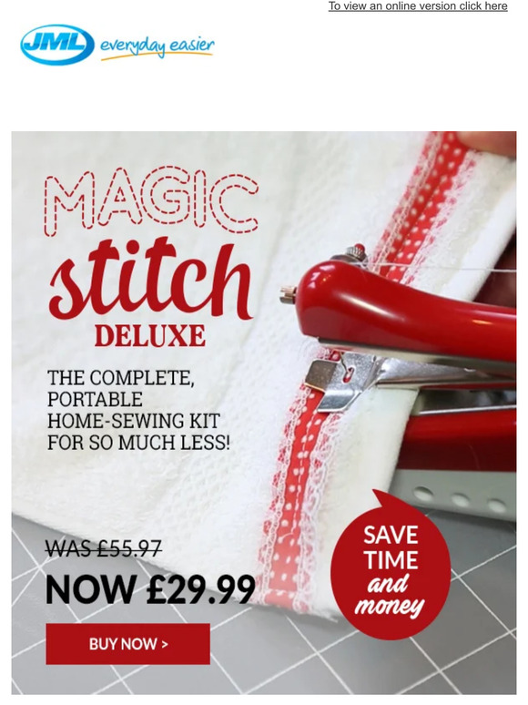 jmldirect: Save time and money stitching and repairing at home | Milled