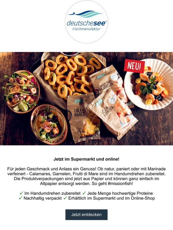 shop.deutschesee.de: Unsere neue Seafood-Vielfalt! 🦐 | Milled