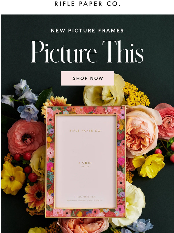 Rifle Paper Co.: Floral Frames 🌺 | Milled