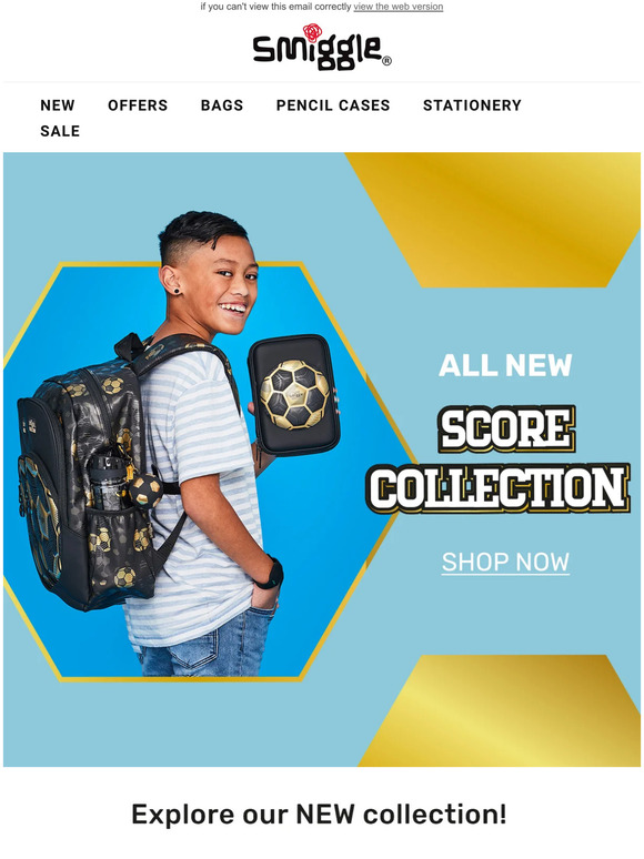 Smiggle: All new Score collection ⚽ | Milled