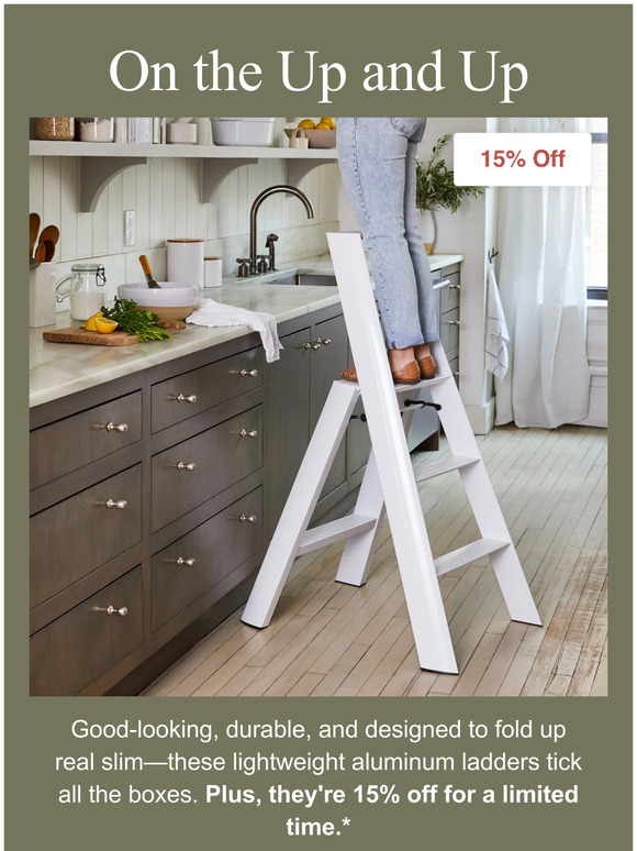 Food52: The sleekest step ladder we know—now 15% off. | Milled