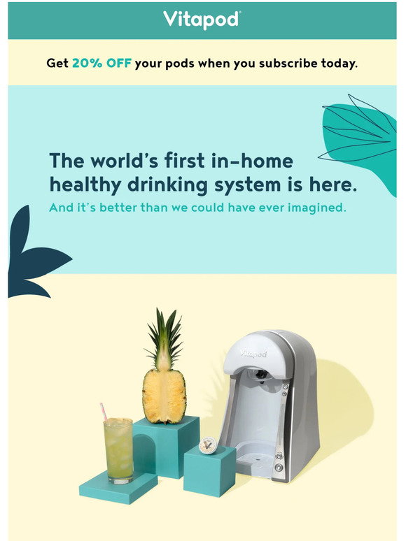 Vitapod: Get to Know the Machine That's Changing the World! | Milled