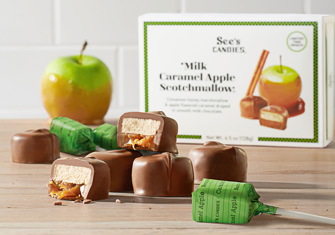 See's Candies, Inc.: 🍏 Caramel Apple Season is Here! | Milled