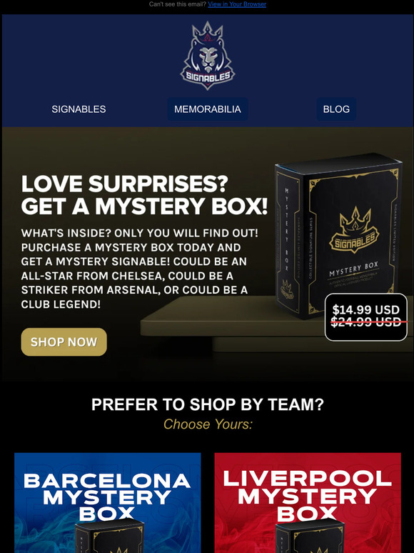 Signables: What is inside? Only you will find out! 👀 | Milled