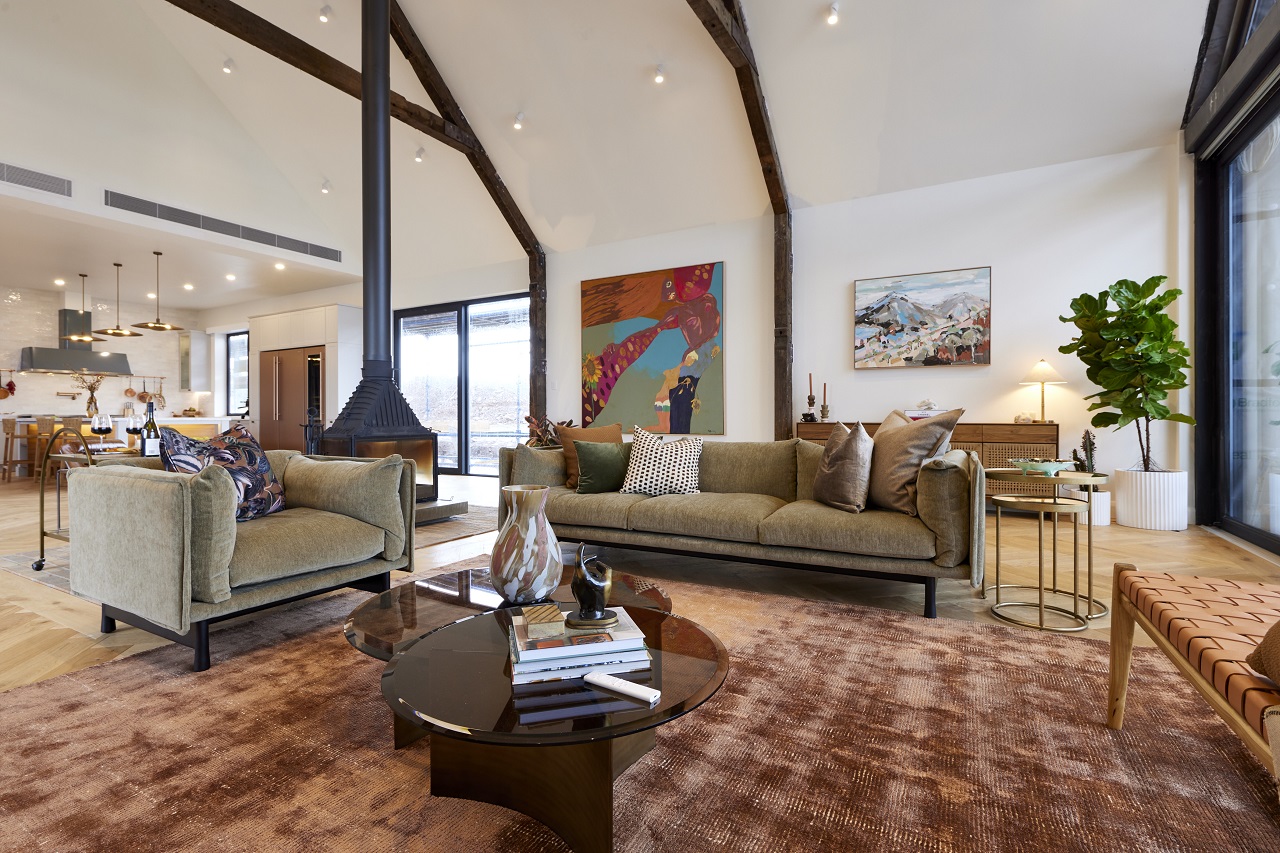 The Block Shop: 🔨 The Block Room Reveal 🏠 Living & Dining Room | Milled