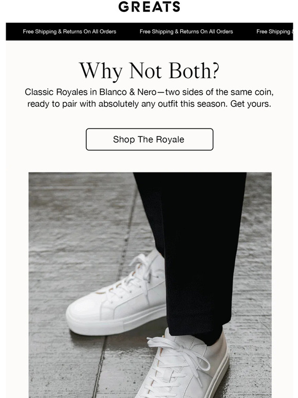 Greats: Two Royales, Endless Fall Looks. | Milled