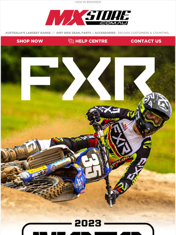 MXstore: Legend, have you seen the FXR 2023 Range? 👀 | Milled