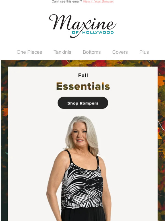 Maxine of Hollywood Swim: We've Got You Covered for Fall! | Milled