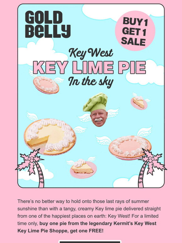 Goldbelly: BOGO—Florida Key Lime Pies☀️🌴 | Milled