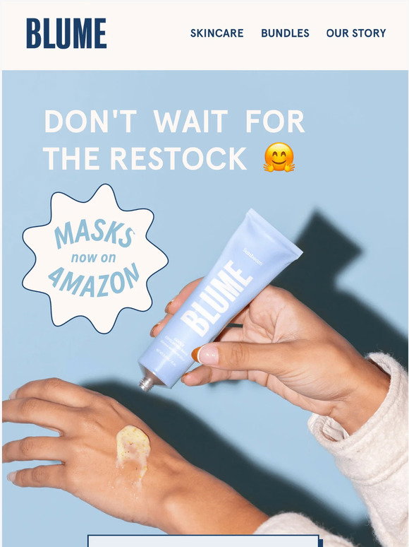 Blume: Which mask should you be using? 😏 | Milled