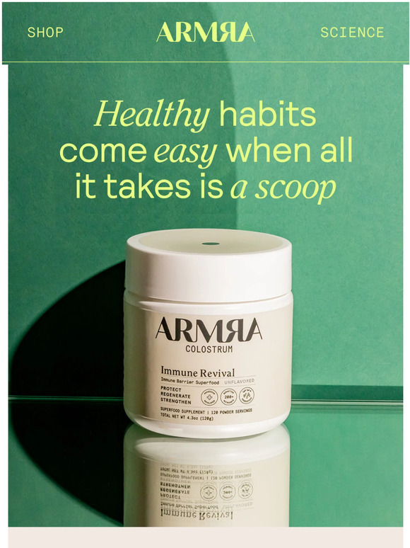 ARMRA: Transform your health for under $1 a day | Milled